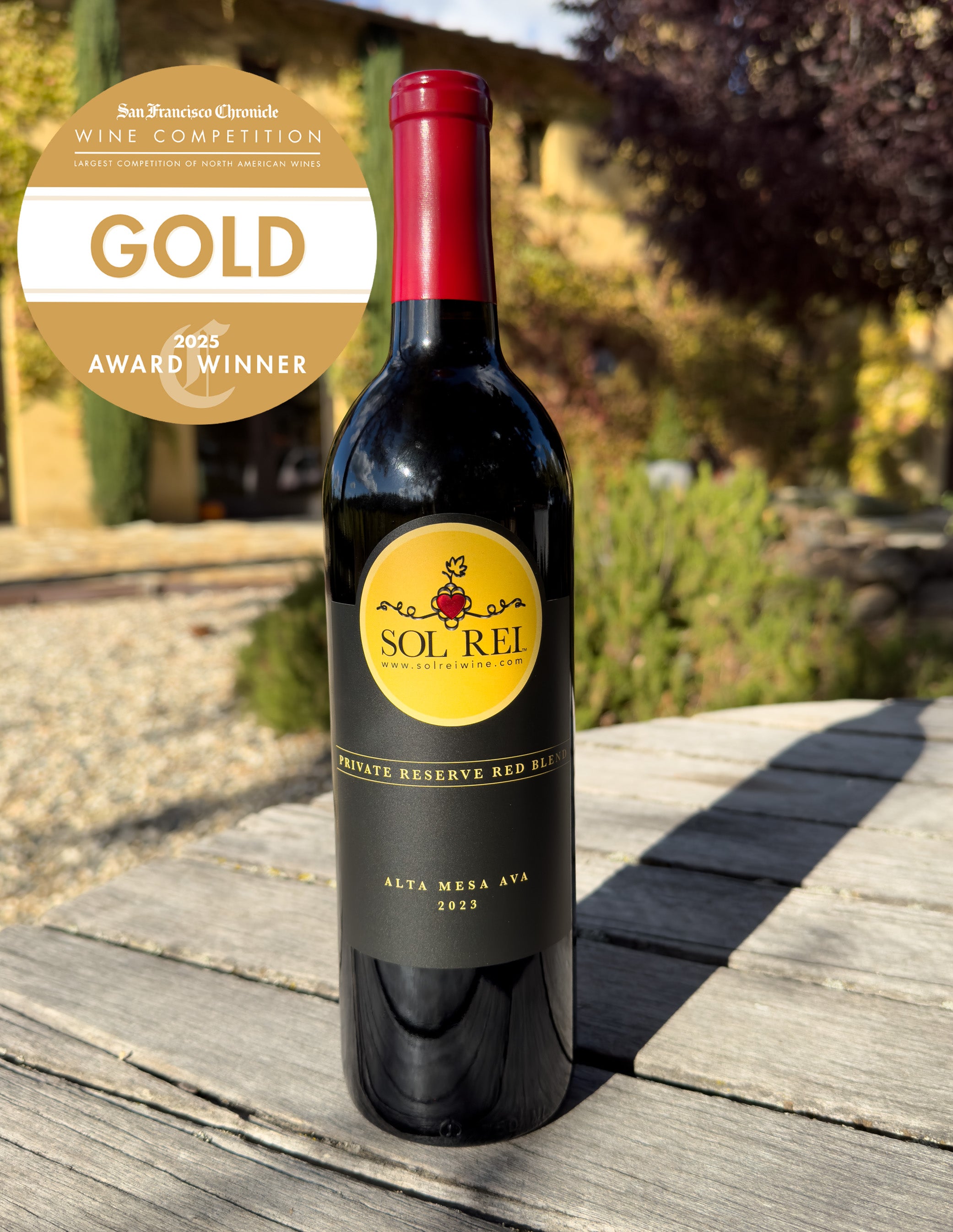 Sol Rei 2023 Private Reserve Red Blend - Low Histamines, Low Sulfites ...
